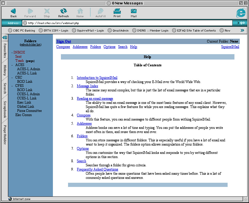 Email Users Guide - Squirrelmail
